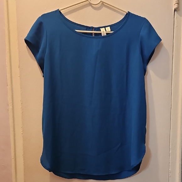 Tacera | Tops | Tacera Royal Blue Womens Blouse | Poshmark